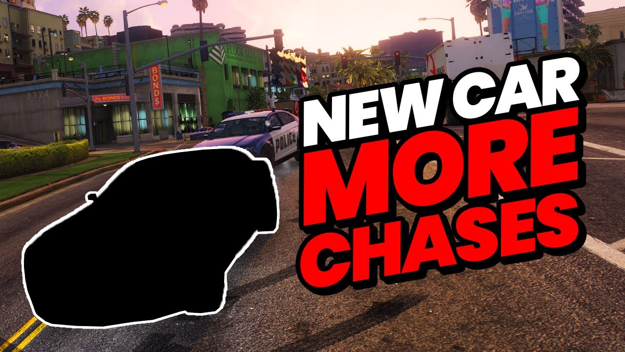 Back to Back Chases in Hazel's Mustang | GTA 5 RP NoPixel - YouTube
