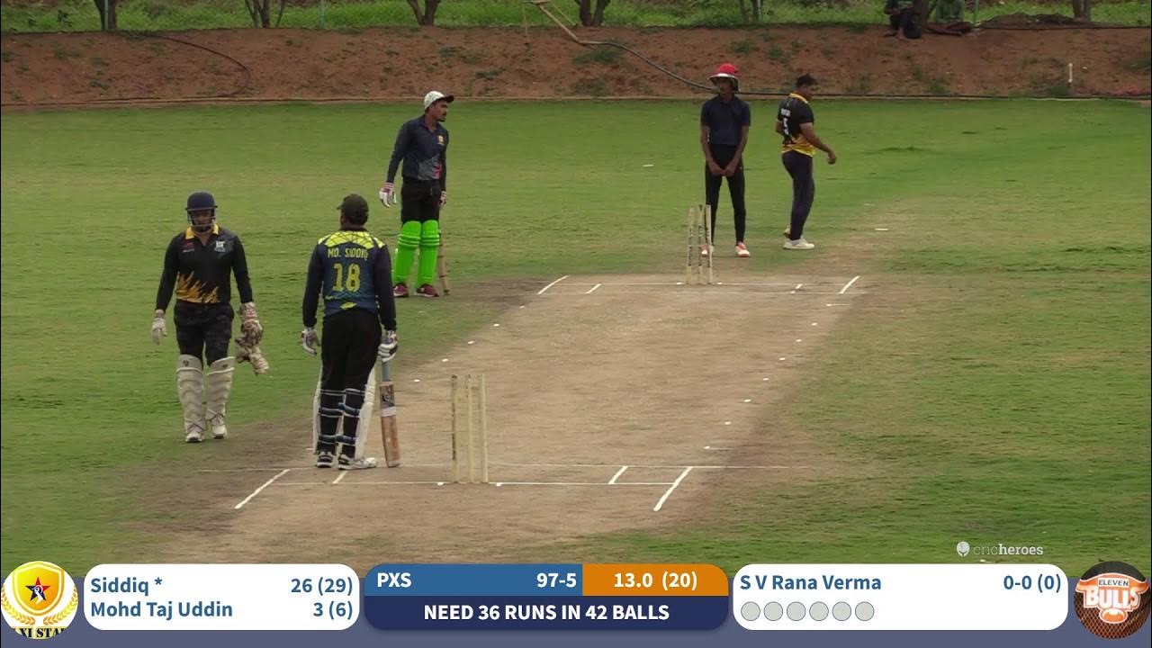 PC XI STARS VS BULLS XI MBCC - YouTube