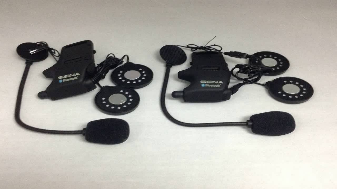 Sena SMH10D 11 Motorcycle Bluetooth Headset Intercom with Universal ...
