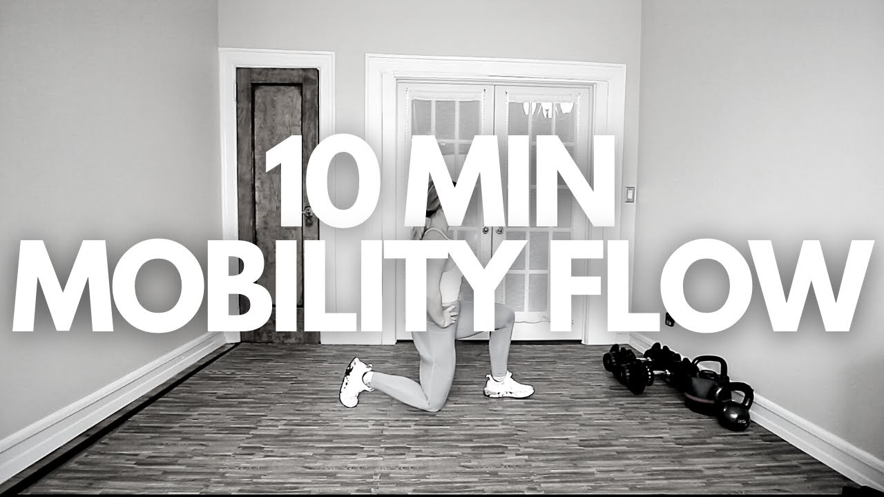 10 MIN MOBILITY FLOW | full body pre workout stretch - YouTube