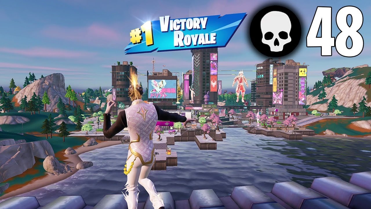48 Elimination Solo Squads Win (Fortnite Chapter 4 Season 2) - YouTube