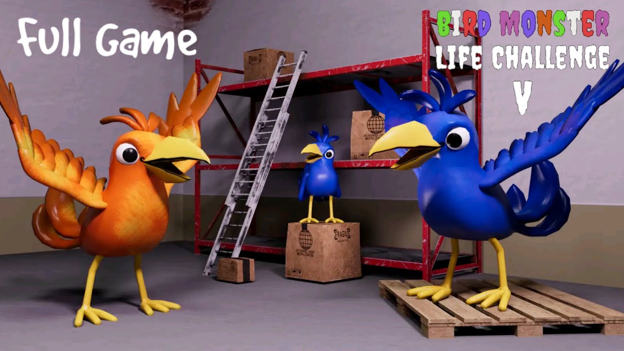 BIRD MONSTER LIFE CHALLENGE 5 | FULL GAME | GARTEN OF BANBAN MOBILE ...