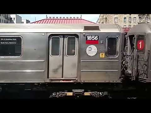 South Ferry-bound R62A 1 Train skipping 231st Street