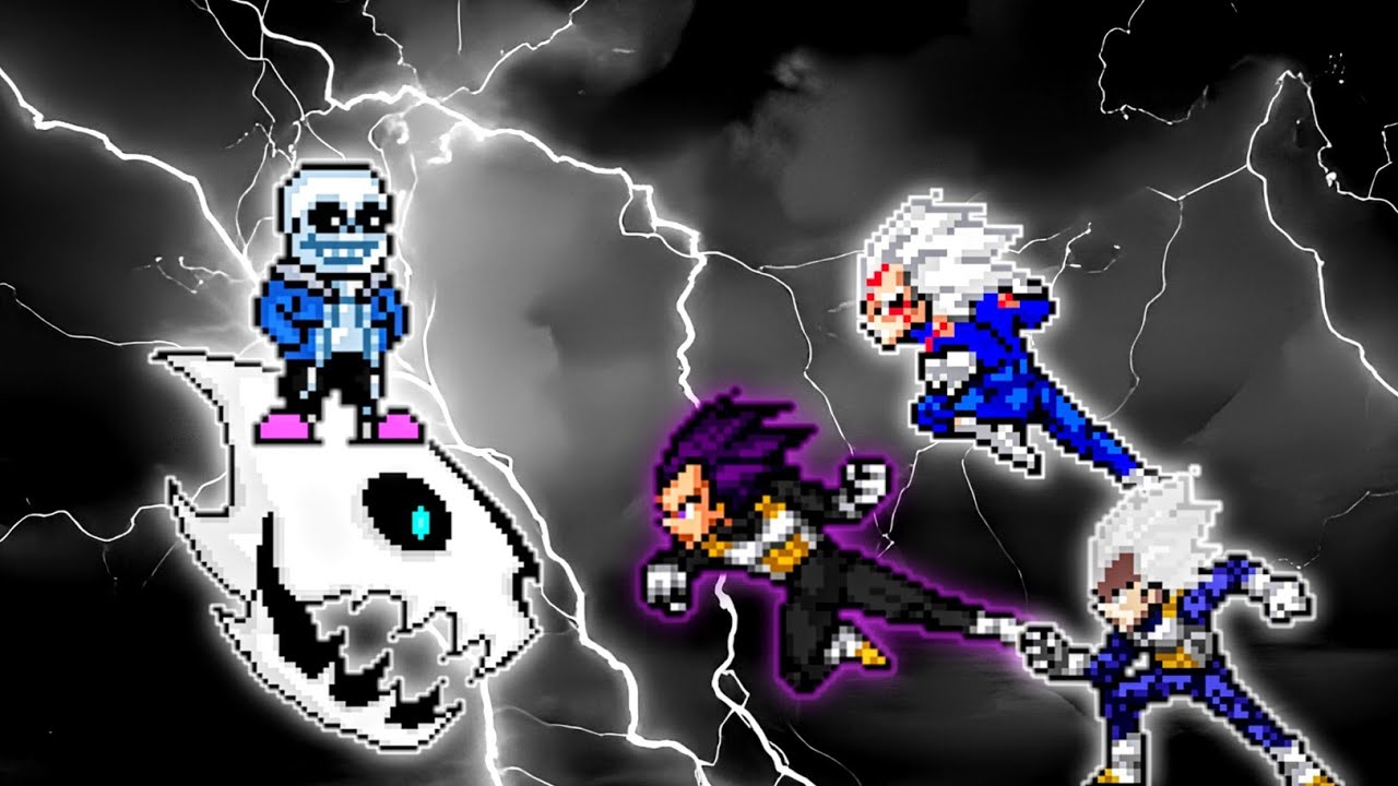 Classic Sans OP VS Vegeta UE OP, Vegeta OG V2 OP & Vegeta MUI OP in ...