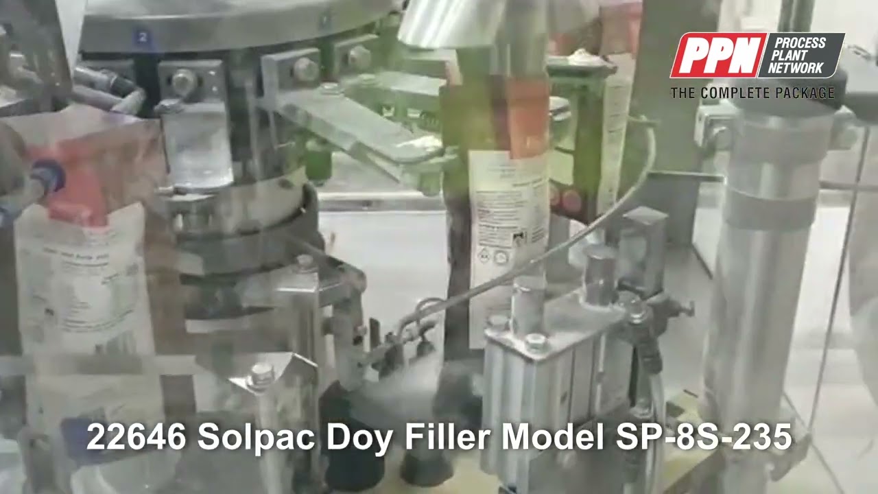 22646 Solpac Doy Filler Model SP 8S 235 - YouTube
