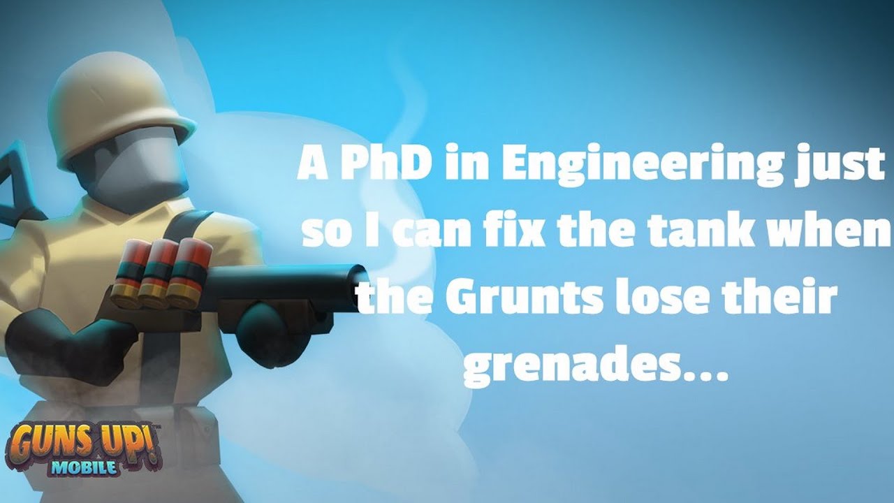 Meet the Engineer - GUNS UP! Mobile - YouTube