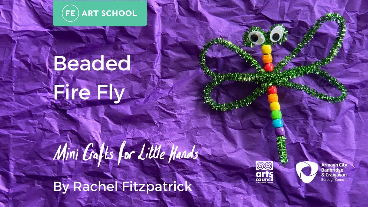 How to make a Beaded Firefly - YouTube