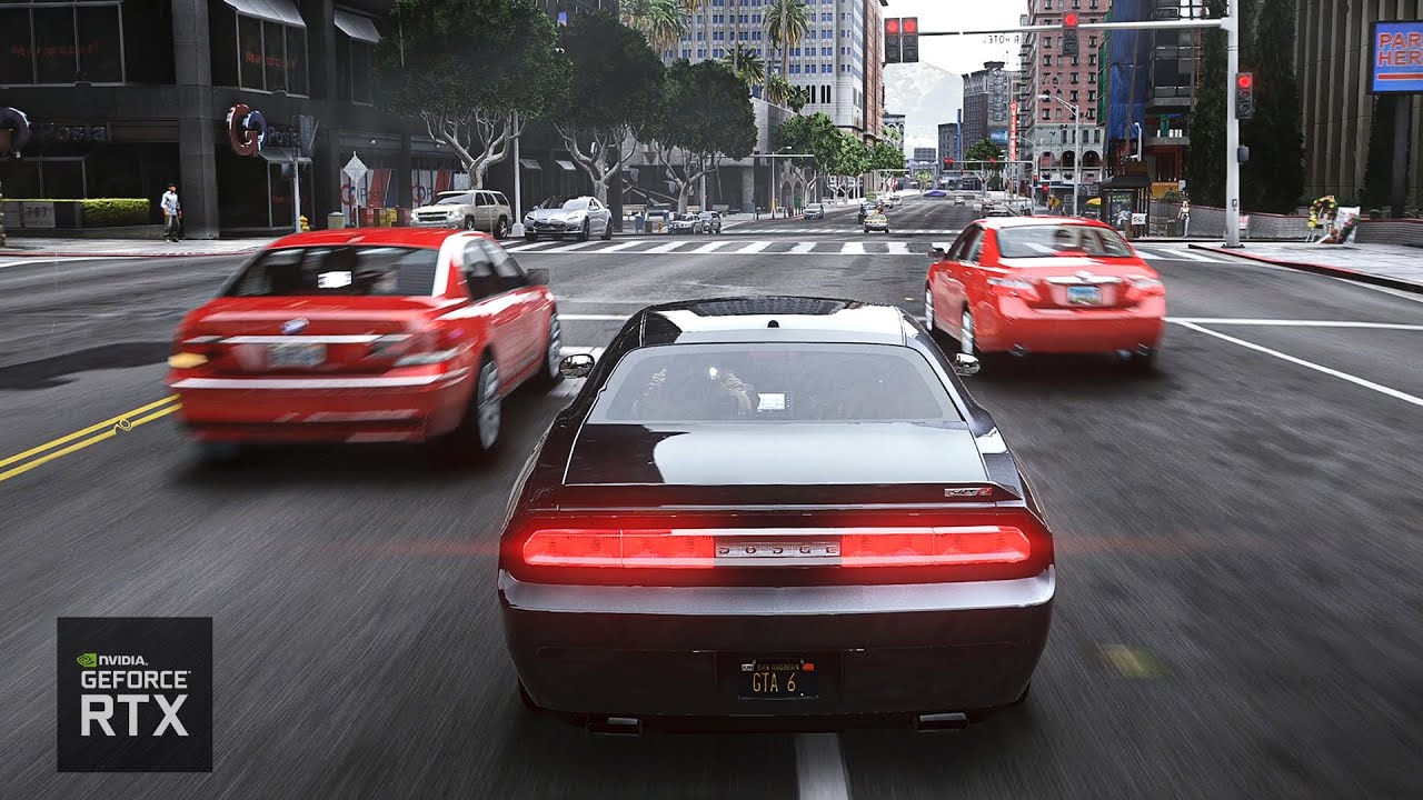 GTA 6 has Competition with GTA V!? - Dodge Challenger Raw Gameplay ...
