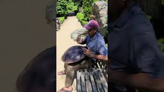 Handpan music at Gamble Garden