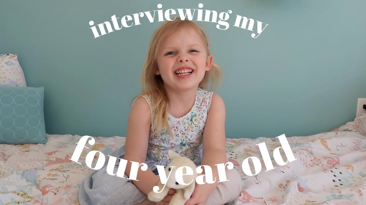 Adorable Interview With My FOUR Year Old Daughter! | (birthday edition ...