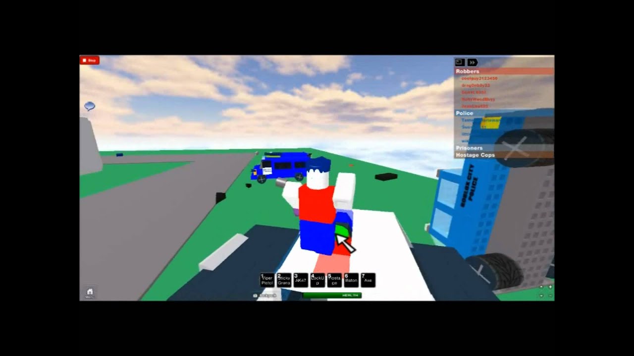 Roblox: Orignal Cops vs. Robers - YouTube