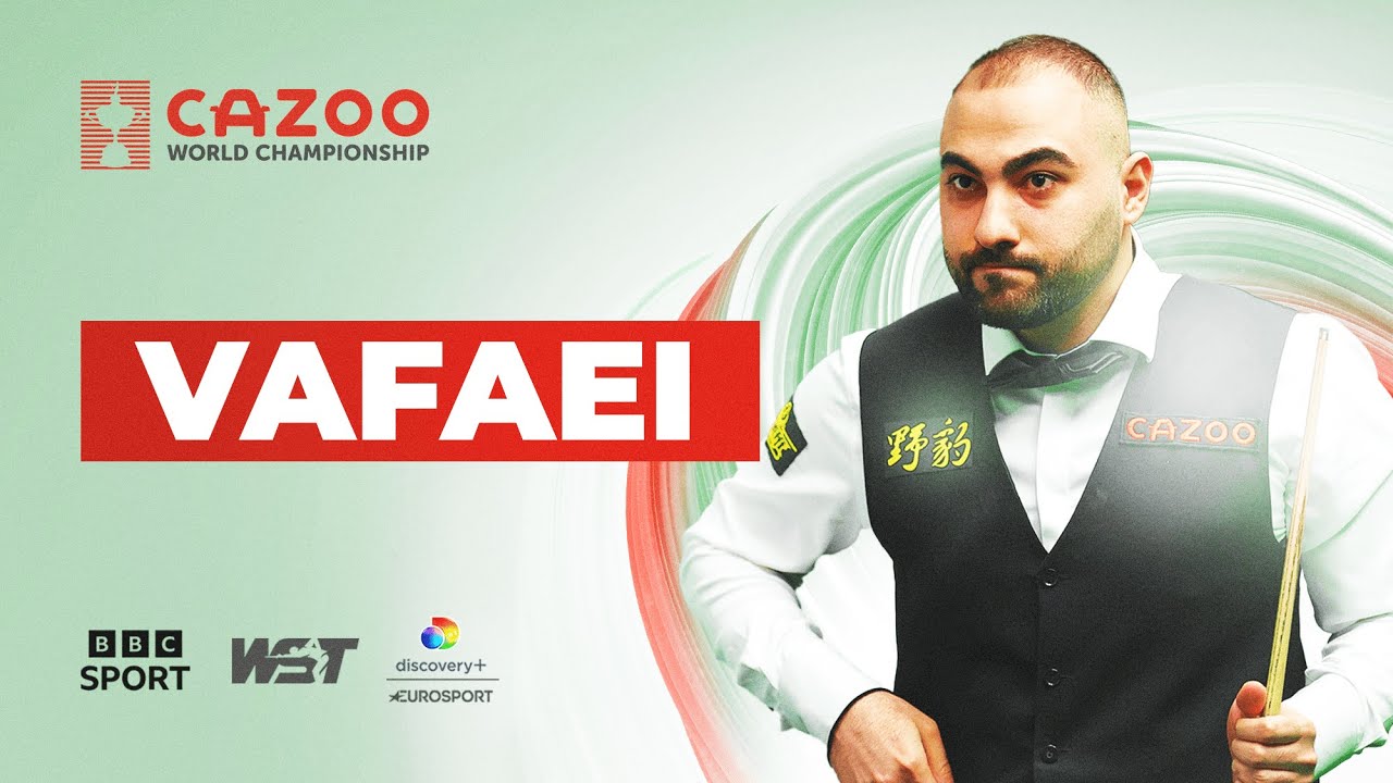 Hossein Vafaei Makes Sensational Positional Shot! | 2023 Cazoo World ...