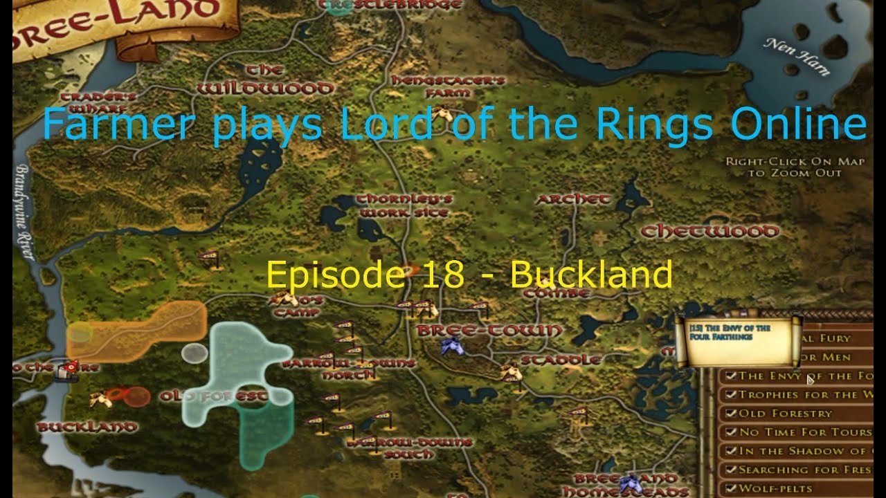 Farmer plays Lotro Episode 18 Buckland - YouTube