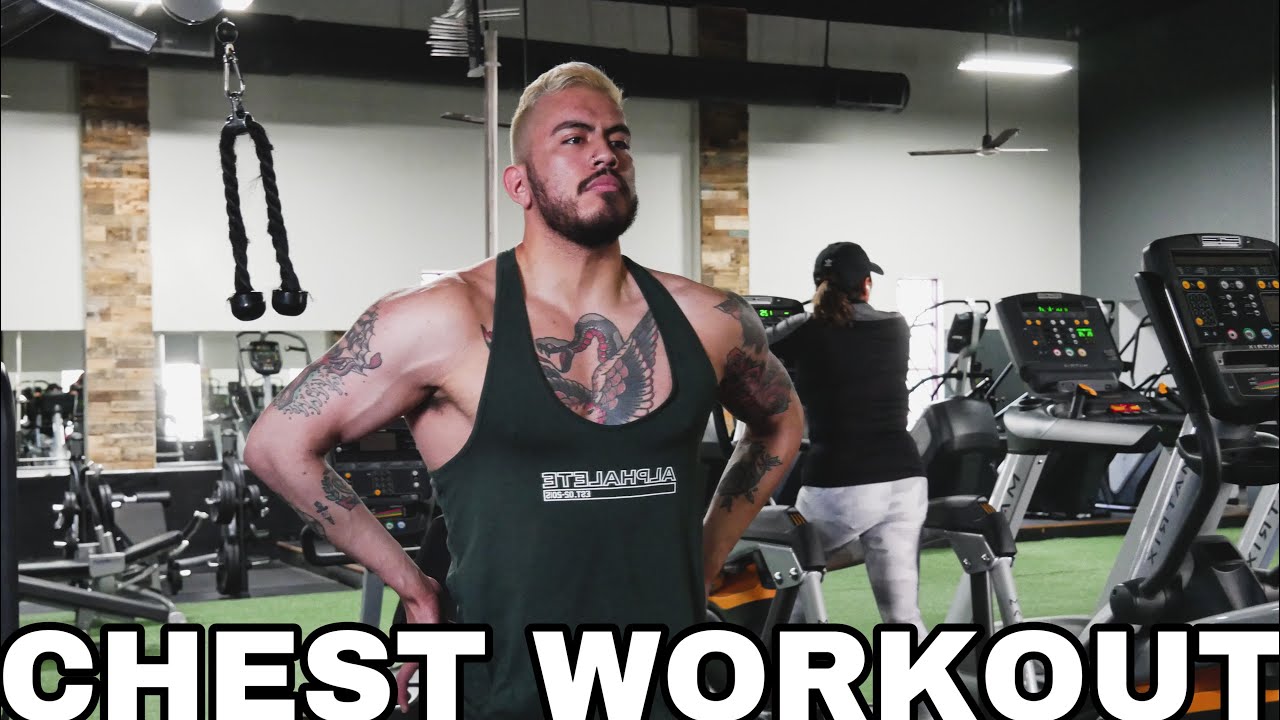 Full Day of Eating for Lean Bulk//Chest Workout - YouTube