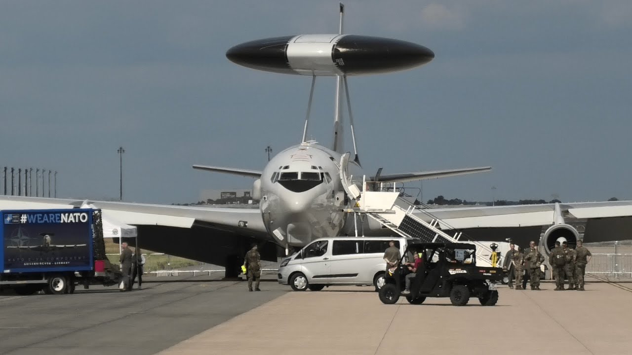 ILA 2024 Backstage Rundgang (Außenbereich) EK A380 | A321 XLR | E-3A ...