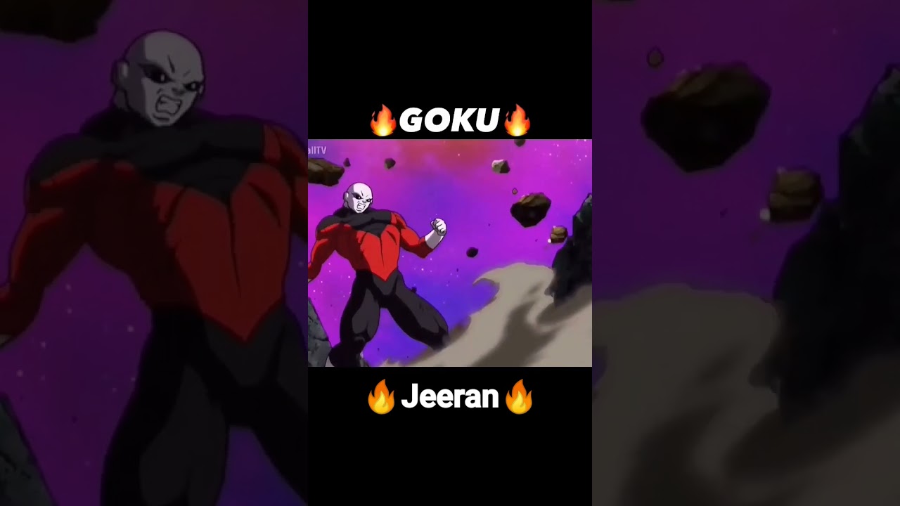 Goku vs jeeran 🐉 Dragon Ball super tournament #Goku #jeeran #dragon # ...
