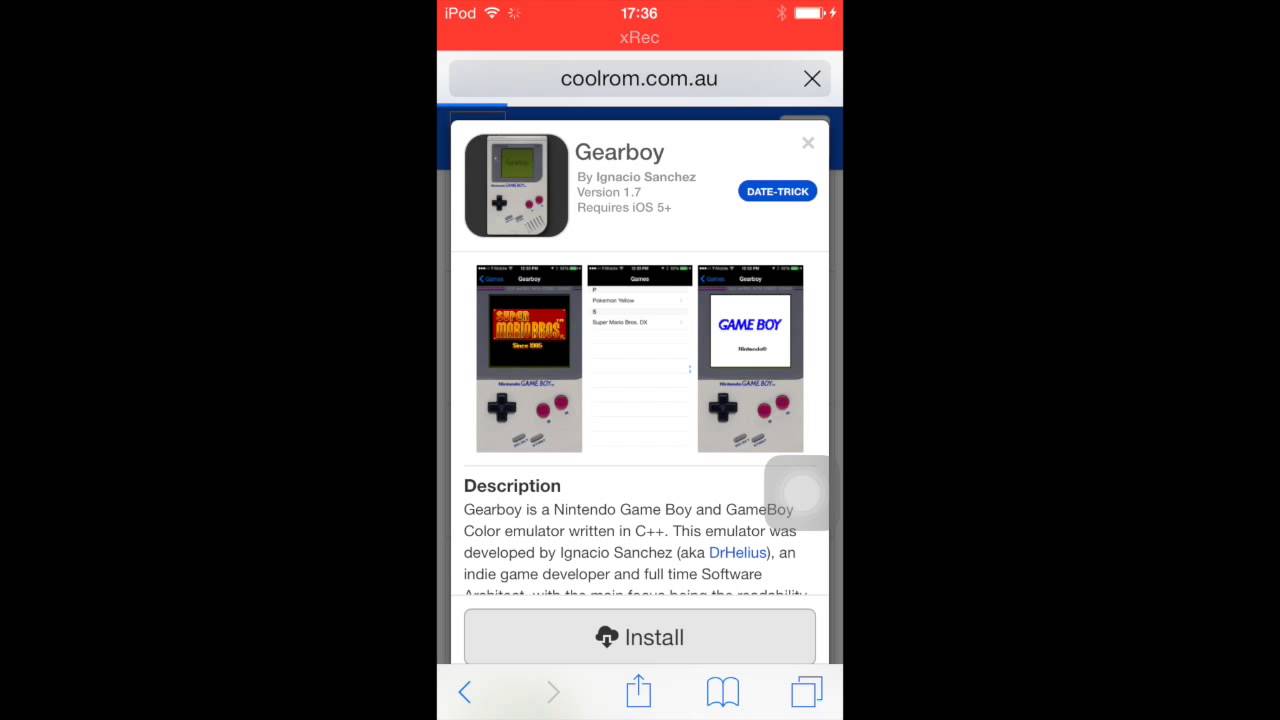 How To Play GBC & GB Games On iOS Without Jailbreak Or Computer! - YouTube