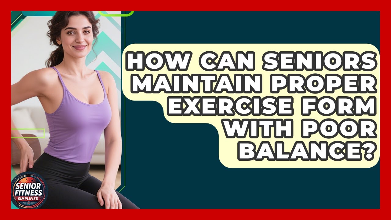 How Can Seniors Maintain Proper Exercise Form With Poor Balance ...