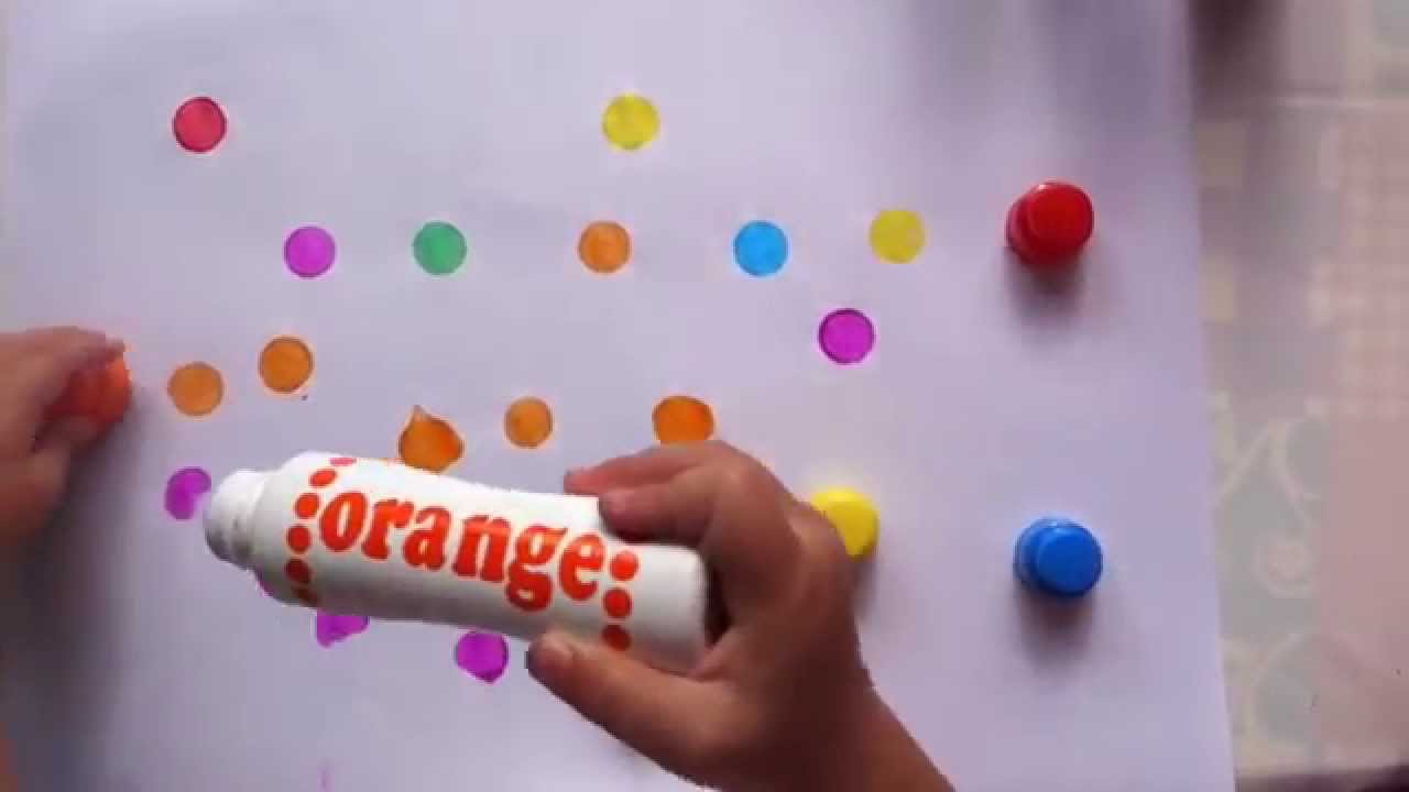 Dot Matching Game for Toddlers - YouTube
