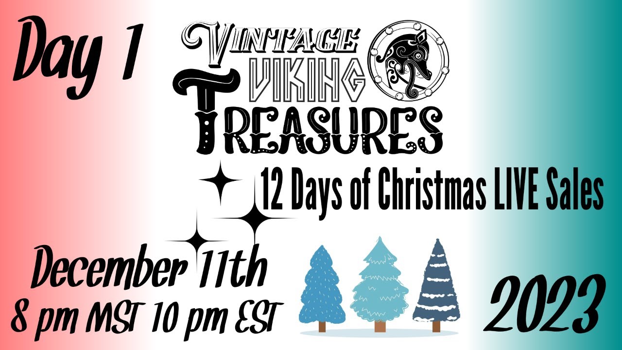 Day 1 - 12 Days of Christmas LIVE Sale Monday, December 11 - YouTube
