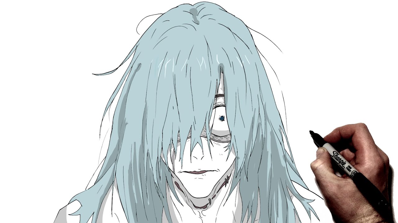 How To Draw Mahito's Fear | Step By Step | JJK - YouTube