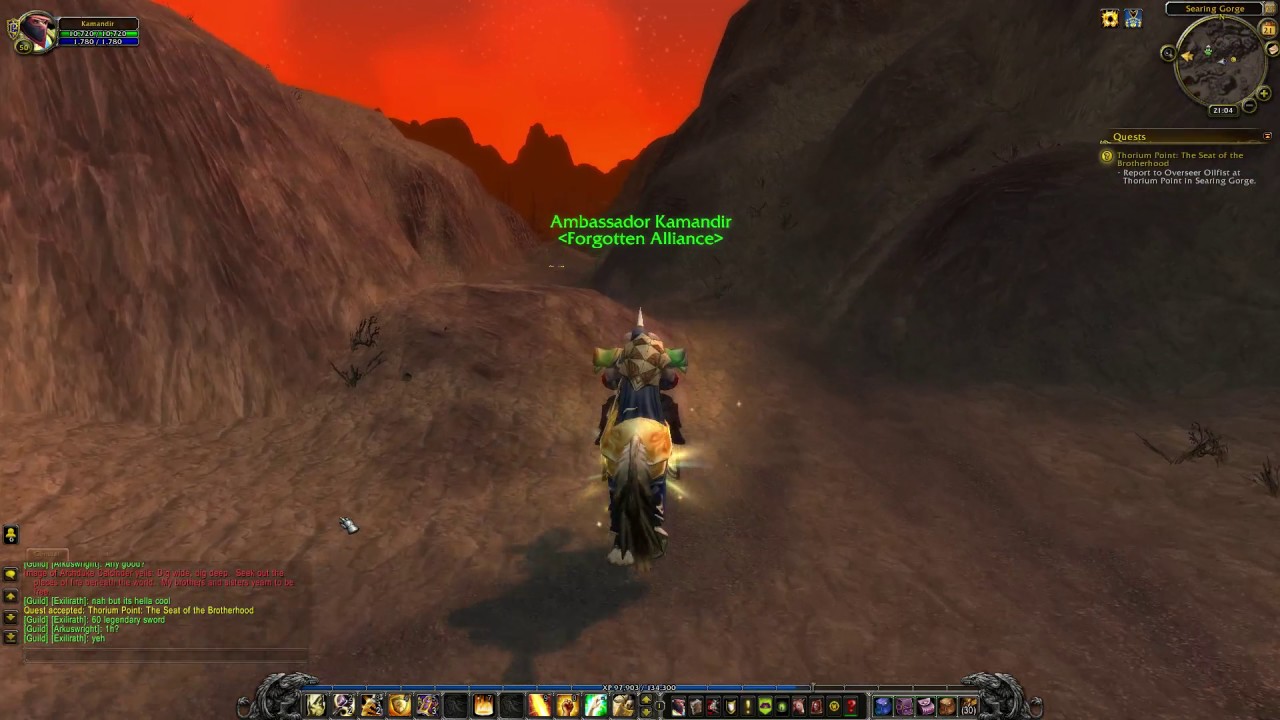 WoW quest #3067 Thorium Point: The Seat of the Brotherhood - YouTube