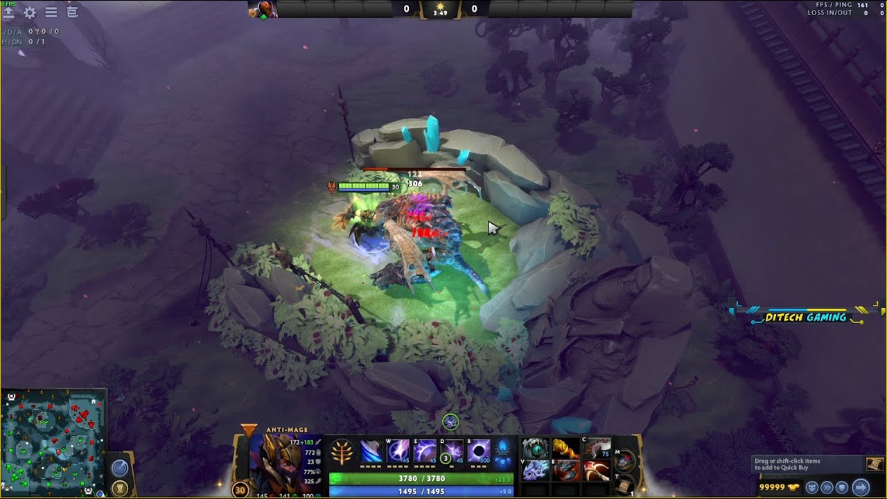 Where is the Roshan Pit in Dota 2 after patch 7.33 - YouTube