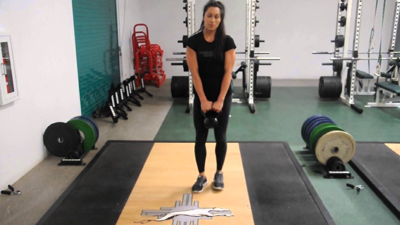 Kettle Bell Side Lunge - YouTube
