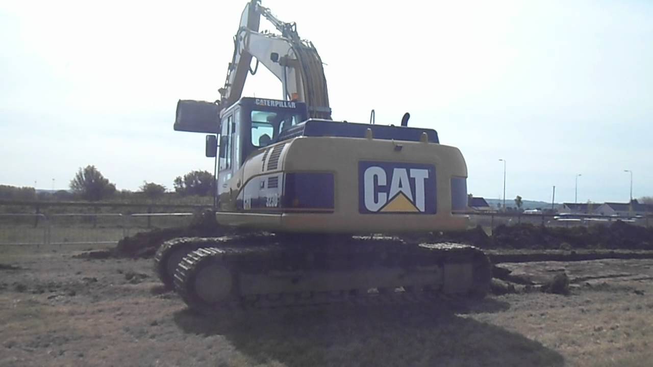 Caterpillar 323D Excavator [HD] - YouTube