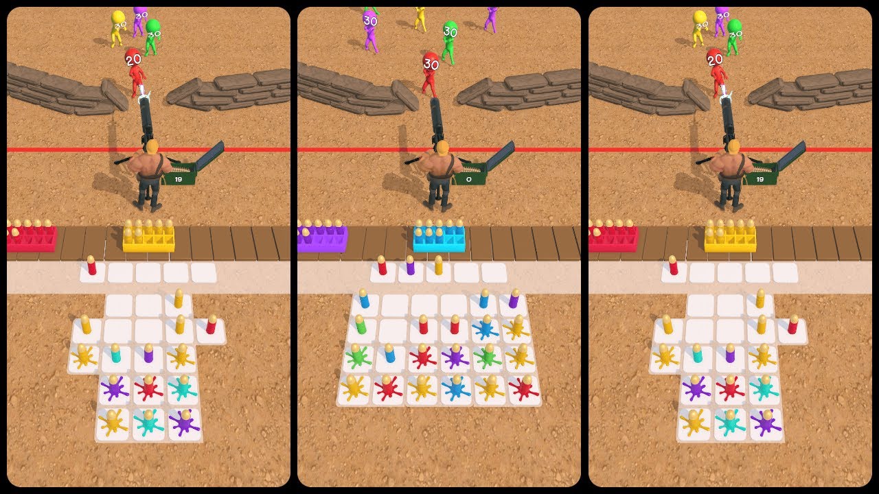 Bullet Jam 3D Gameplay Android Mobile - YouTube
