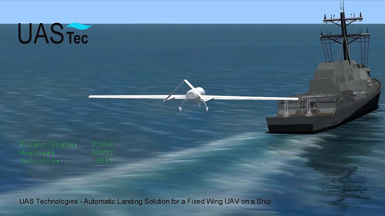 UAS Technologies Marine Simulation - YouTube