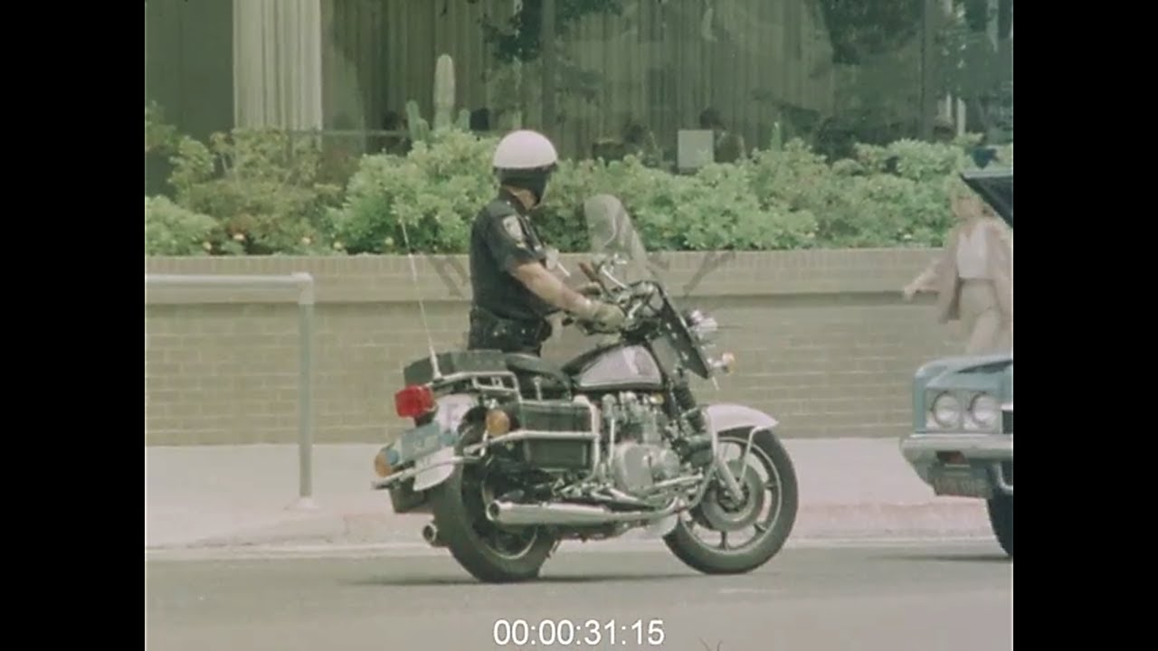 L.A.P.D. Traffic Cop, 1980s - Film 1093858 - YouTube