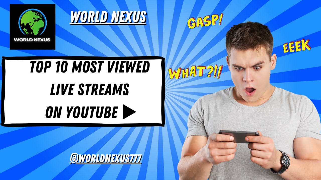 I Tried The Most Viewed Live Stream On YouTube - YouTube