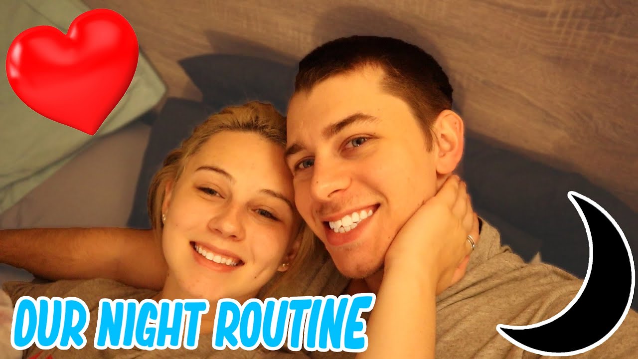 OUR COUPLE'S NIGHT ROUTINE! *Gets Scary* - YouTube