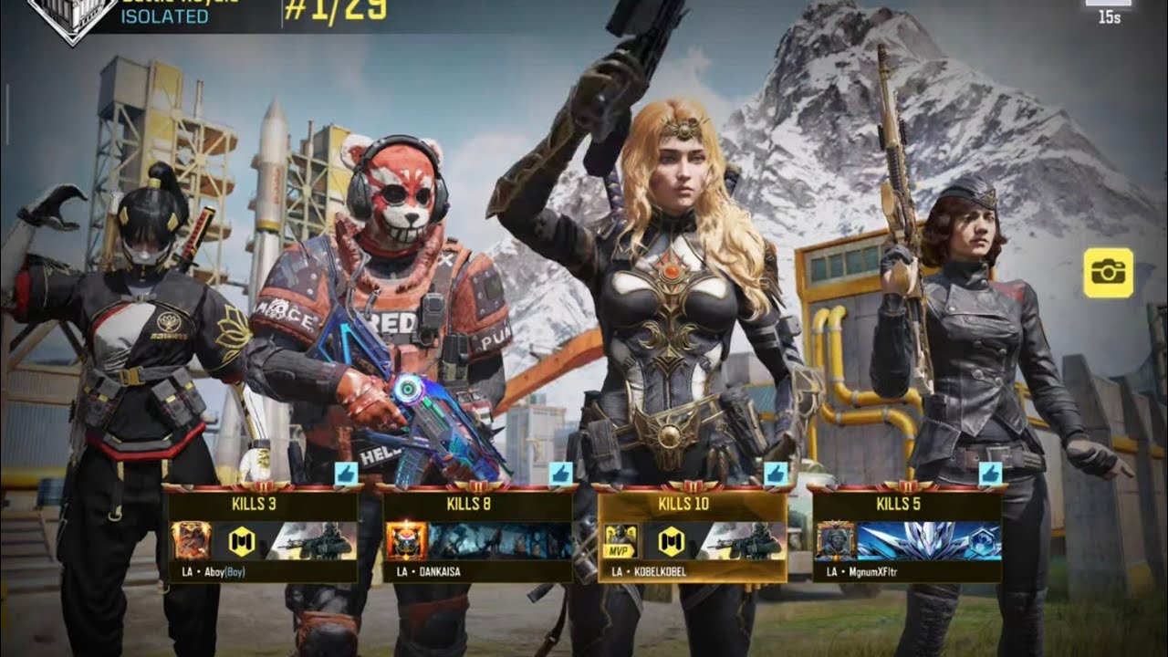 20250118, 7:44 PM, CODM BR Isolated Squad TPP @LORDASSASINclan - YouTube