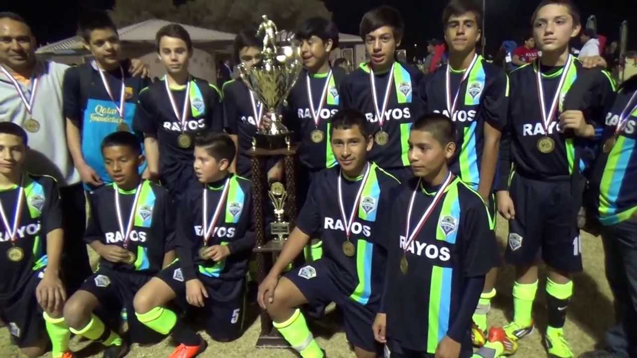 Mesa Soccer League RAYOS U14 CAMPEON Finales gocampeones com - YouTube