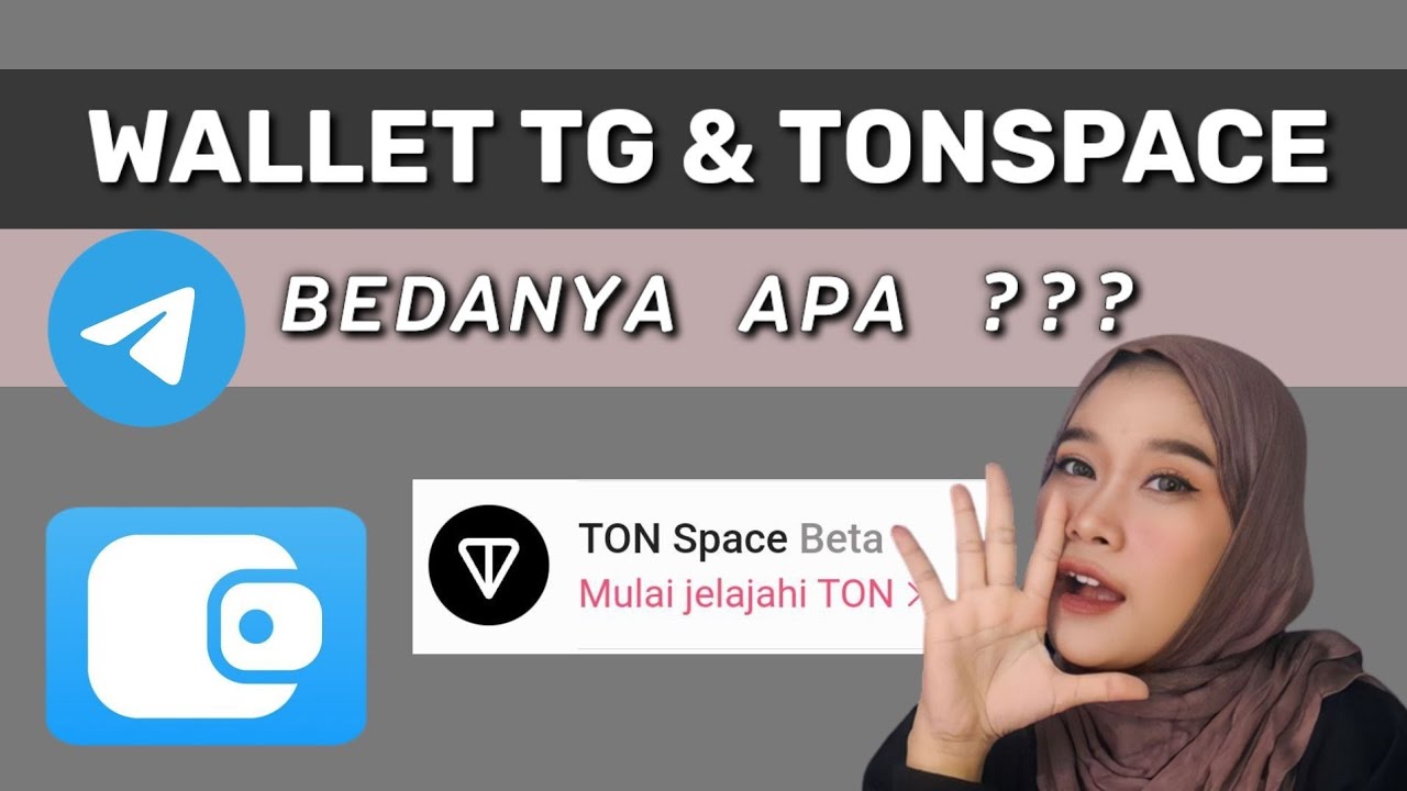 Perbedaan Wallet Telegram Dan Tonspace ? Kenapa harus ada 2 wallet di ...