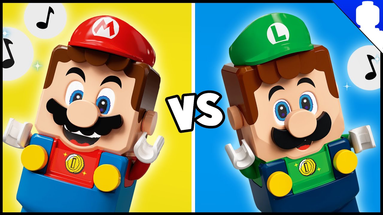 LEGO Mario VS LEGO Luigi! (Everything NEW About LEGO Luigi) - YouTube
