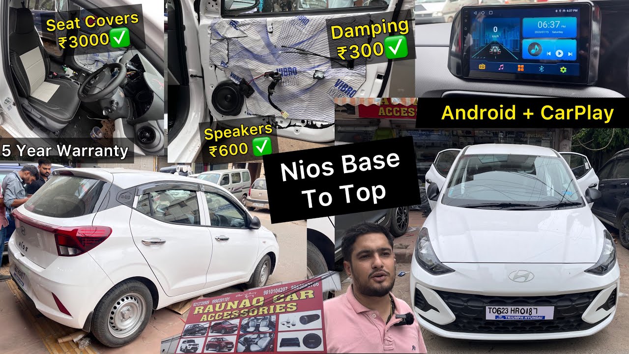2023 Grand i10 Nios ERA Base Model Modification 🔥 Nios Modified 🔥 Vahan ...