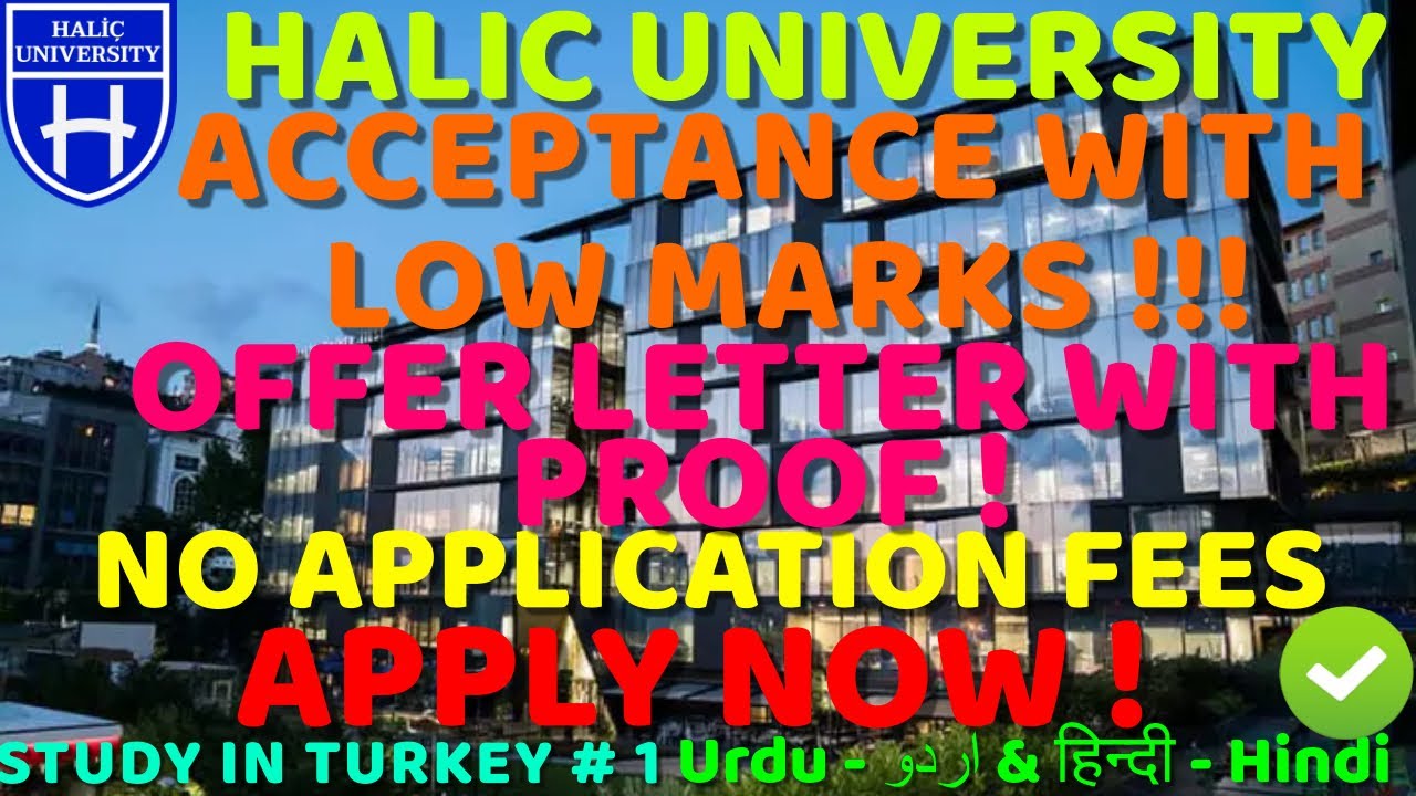 HALIC UNIVERSITY | NO APPLICATION FEES | PROGRAMS | FEES | DOCUMENTS ...