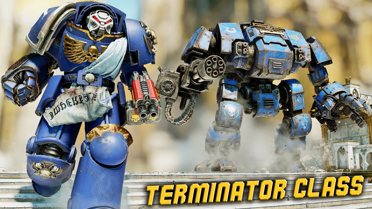 ULTRAMARINES TERMINATOR & DREADNOUGHT vs Tyranids - Warhammer 40k ...
