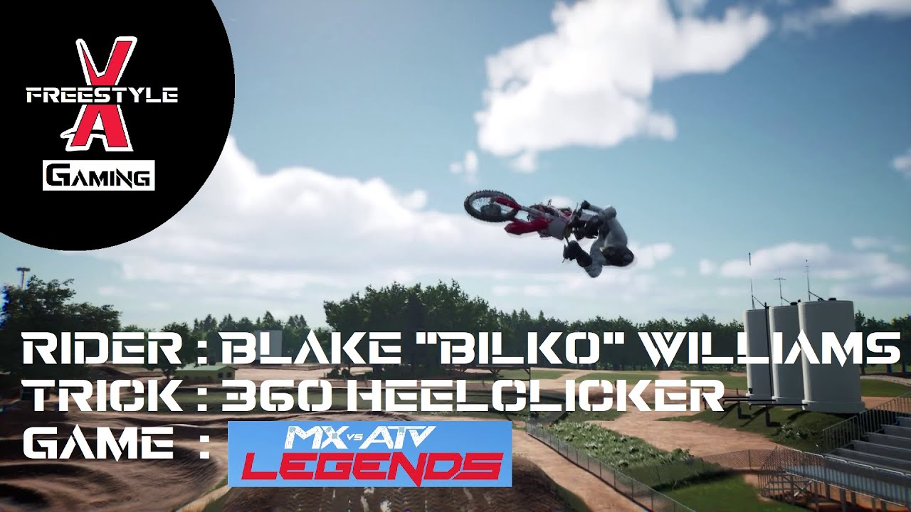 MX vs ATV: LEGENDS | Bilko 360 Heelclicker X Games 2008 | Virtual X ...