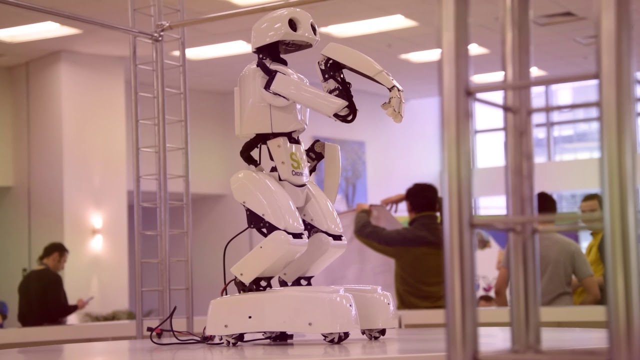 Robot ADAM on Robotrack 2019 - YouTube