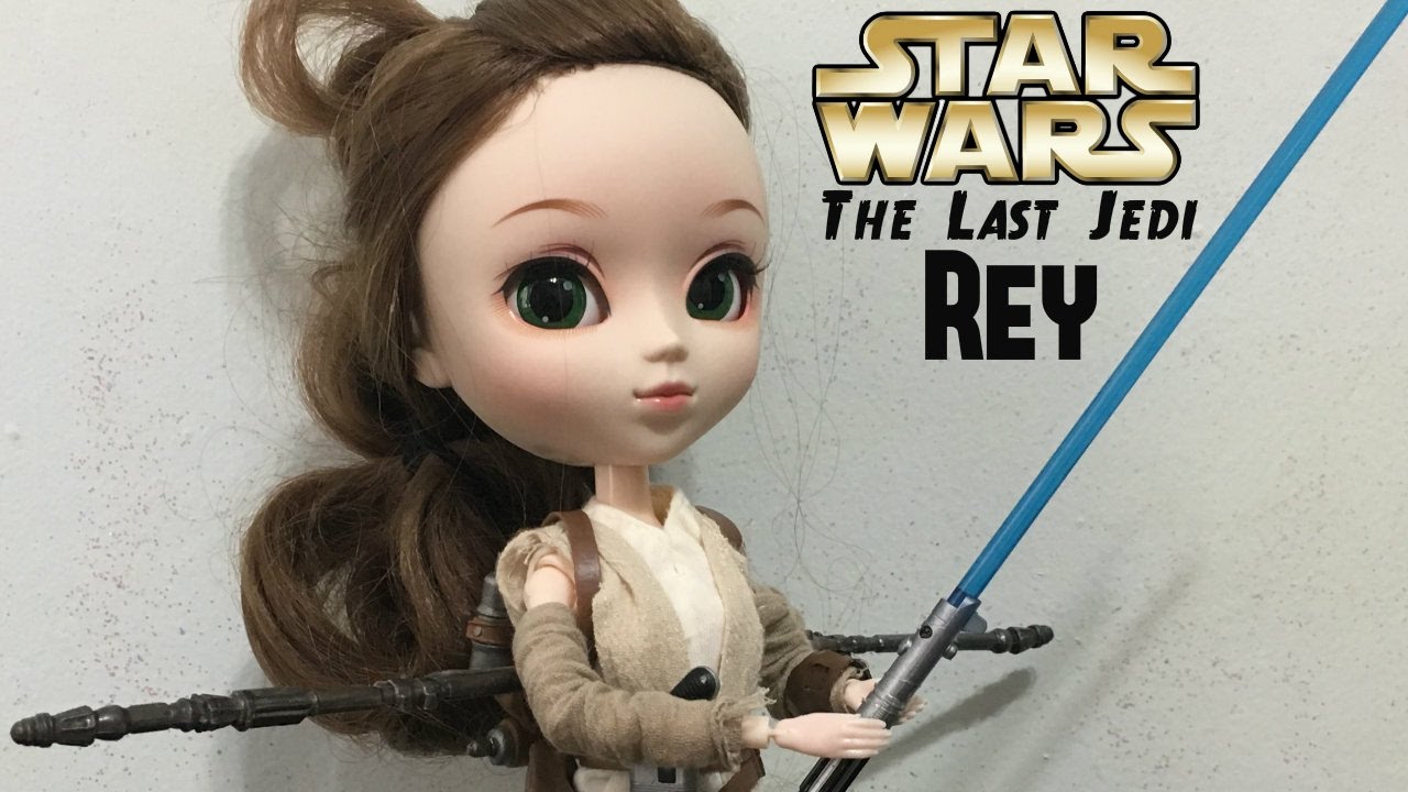 HOW TO MAKE A STAR WARS THE LAST JEDI REY PULLIP DOLL - CELEBRATION ...