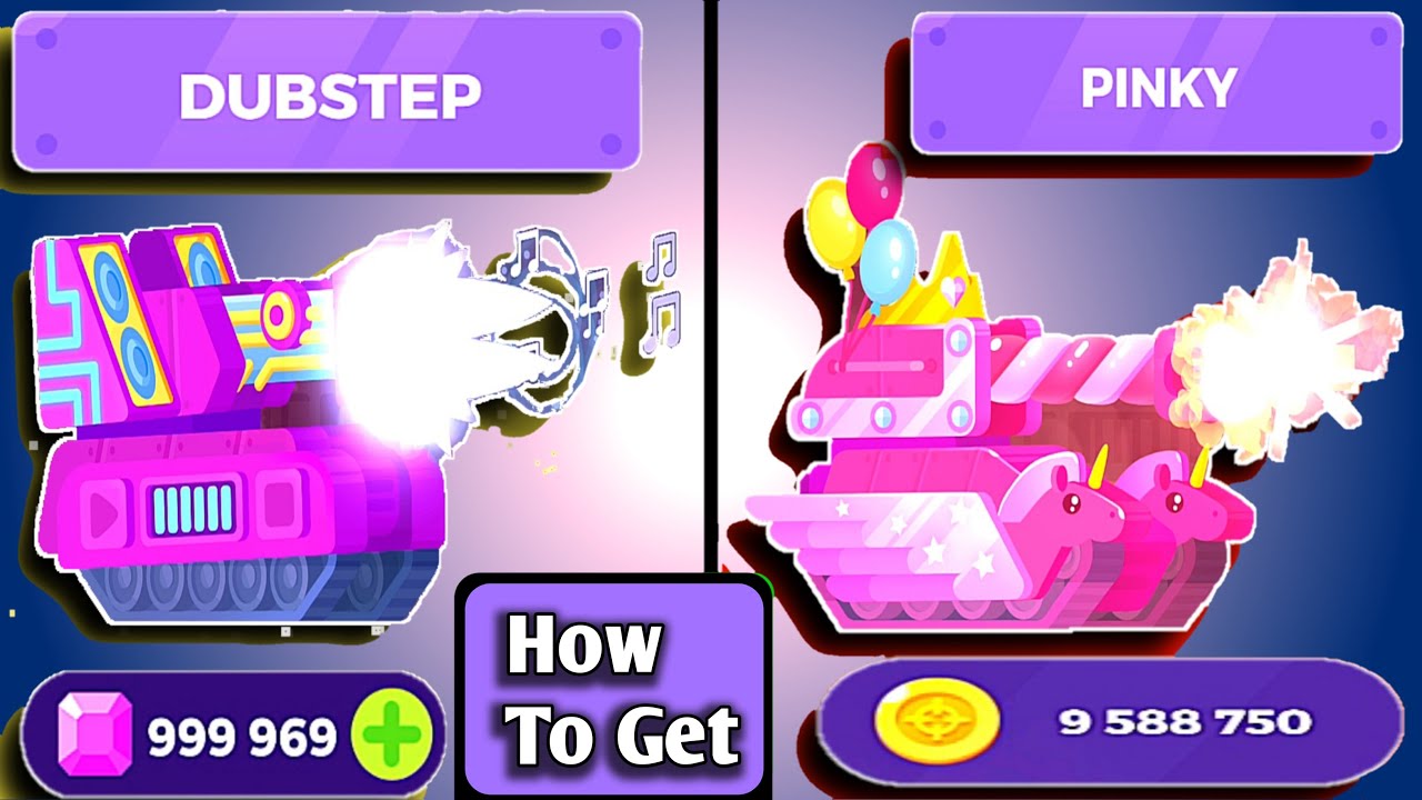 How I Got Dubstep And Pinky Tank In Tank Stars Game, Android - YouTube