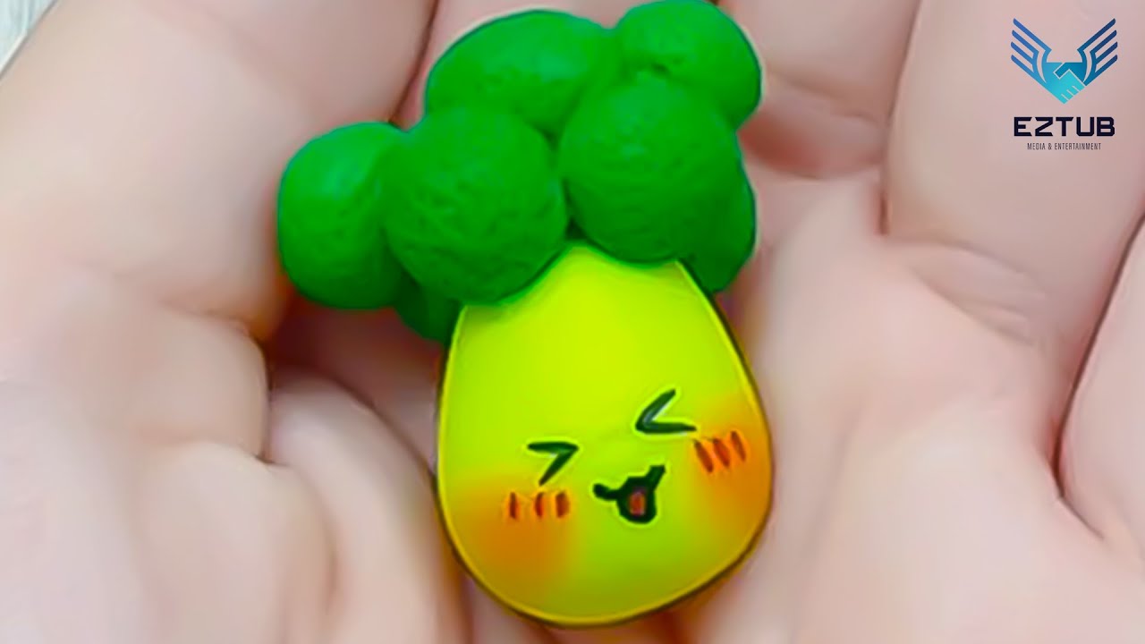 Craft Your Way to a Healthier Home | How to make clay lovely broccoli ...