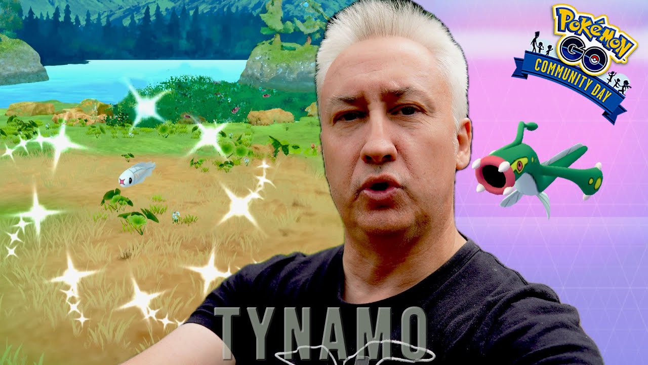 SHINY TYNAMO Community Day - INSANE XP To Be Had! | Pokemon GO - YouTube