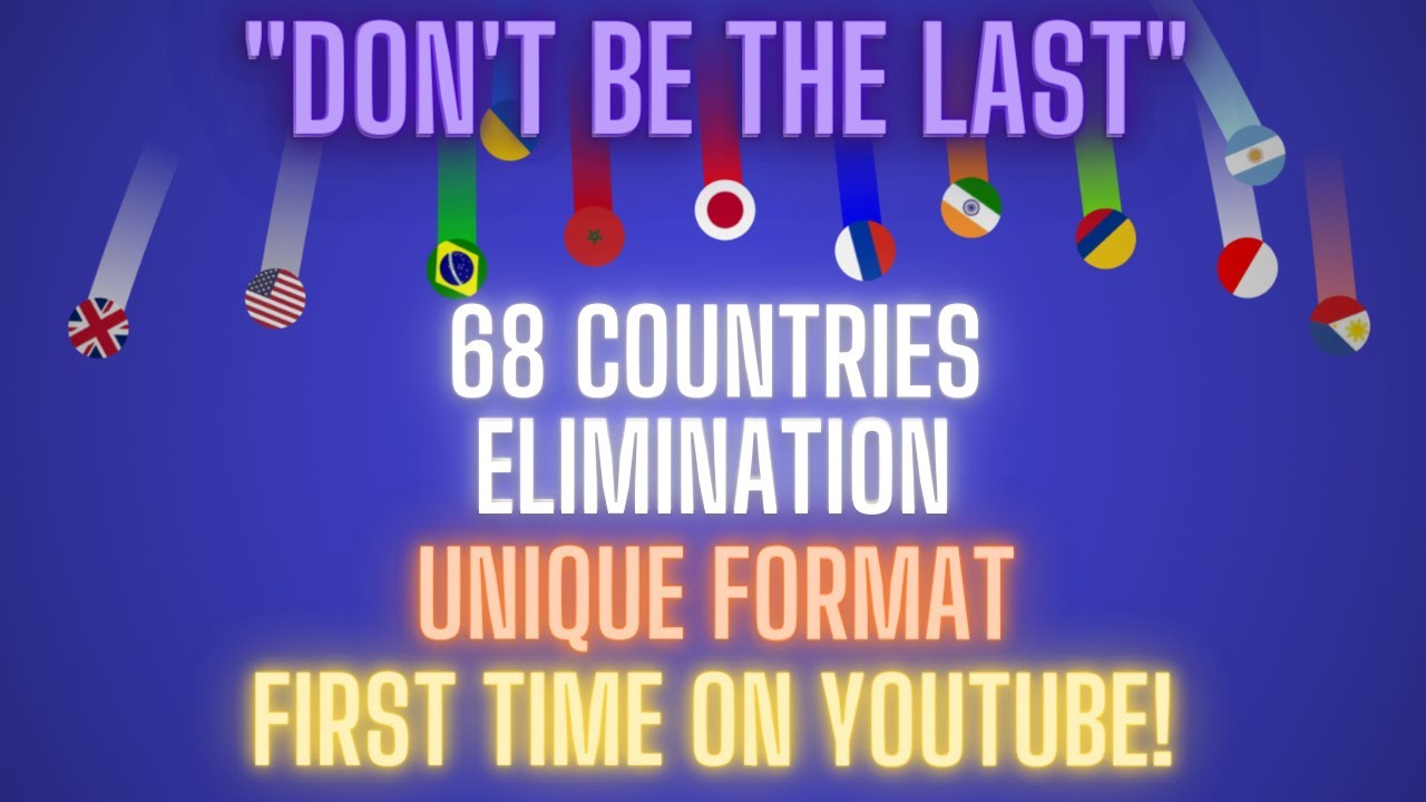 The 67 Times Eliminations - 68 Countries Elimination Marble Race in ...