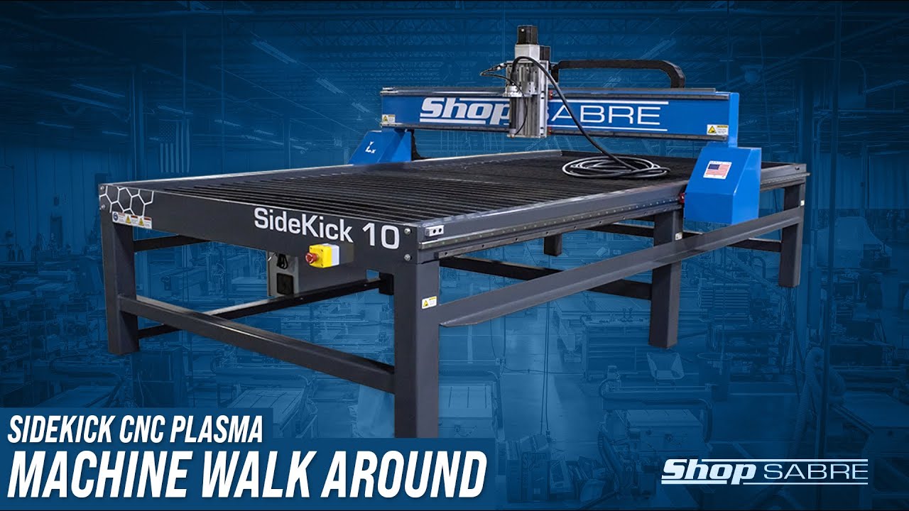 ShopSabre SideKick Walk Around with RouterBob - YouTube