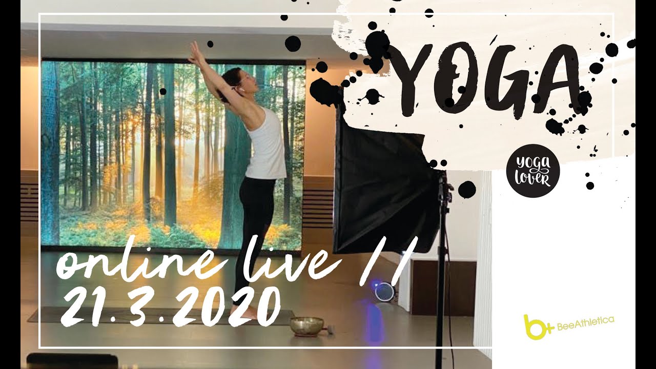YOGA Online live Class - YouTube